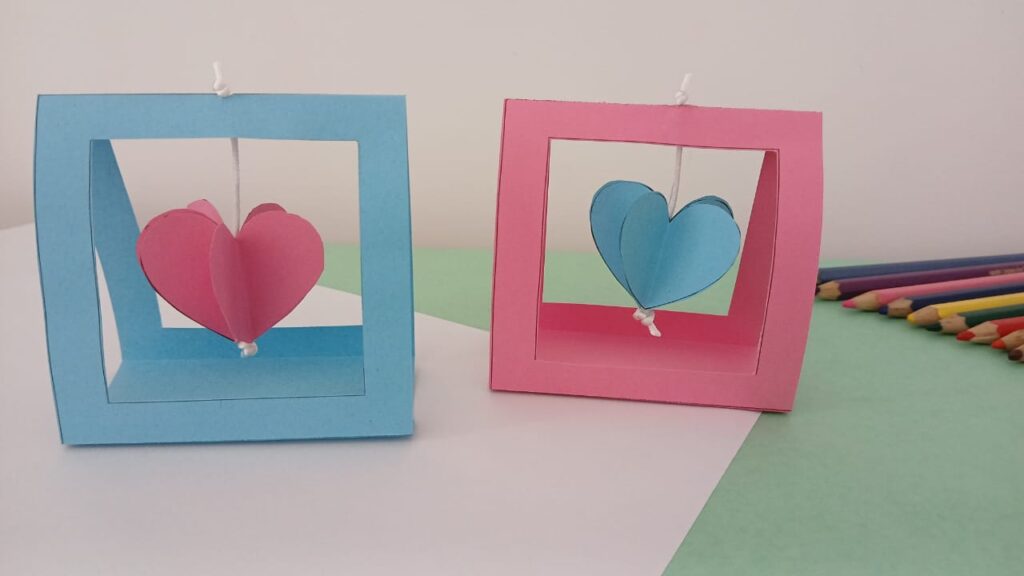 Cartão Mobile - Arte em Papel - Aprendi Compartilhei